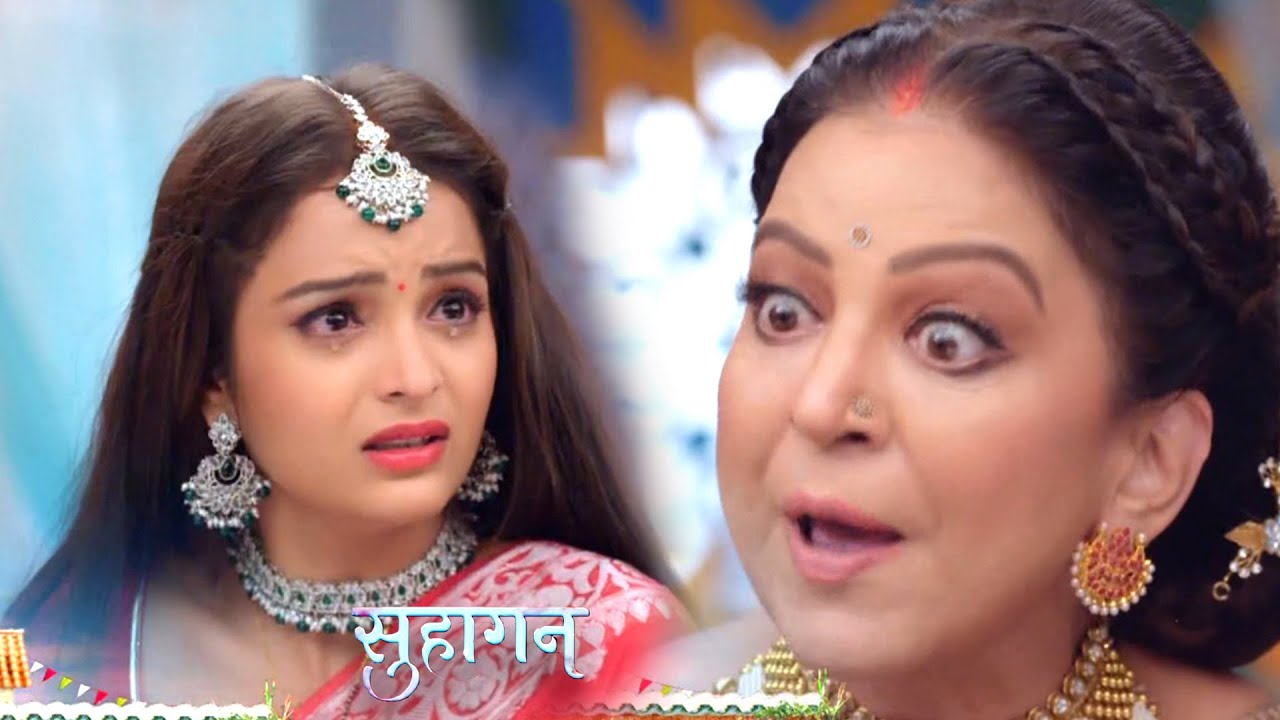 Suhagan Episode Update: Bindiya Par Bindu Ne Uthaya Haath, Krish Ne ...