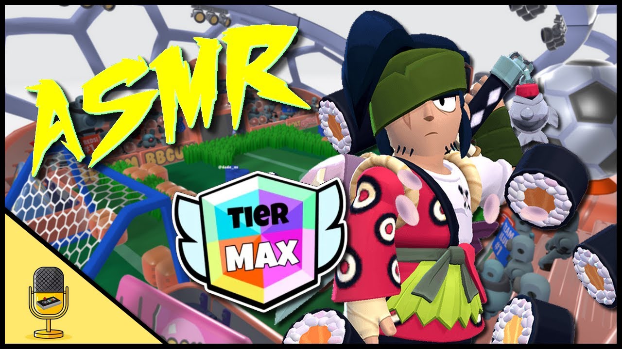 ASMR Gaming 😴Brawl Stars Max Rank Kenji ! 🎧 Whispering + Eating Cereals ...
