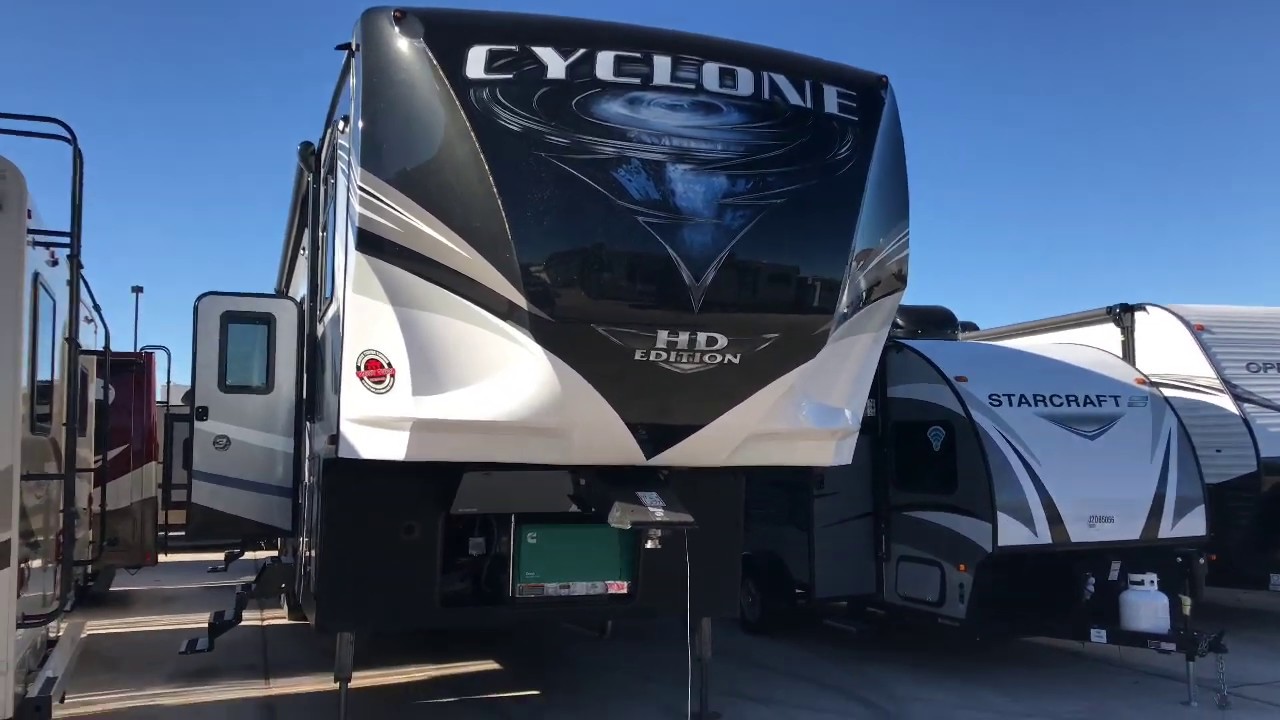 2019 Heartland Cyclone 4115 #CYC1239 - YouTube