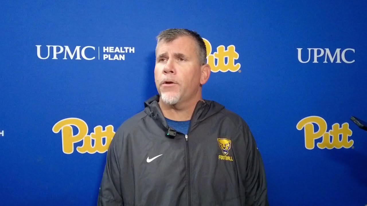 Pitt Football | Virginia Tech Week Interviews | Charlie Partridge | 10 ...