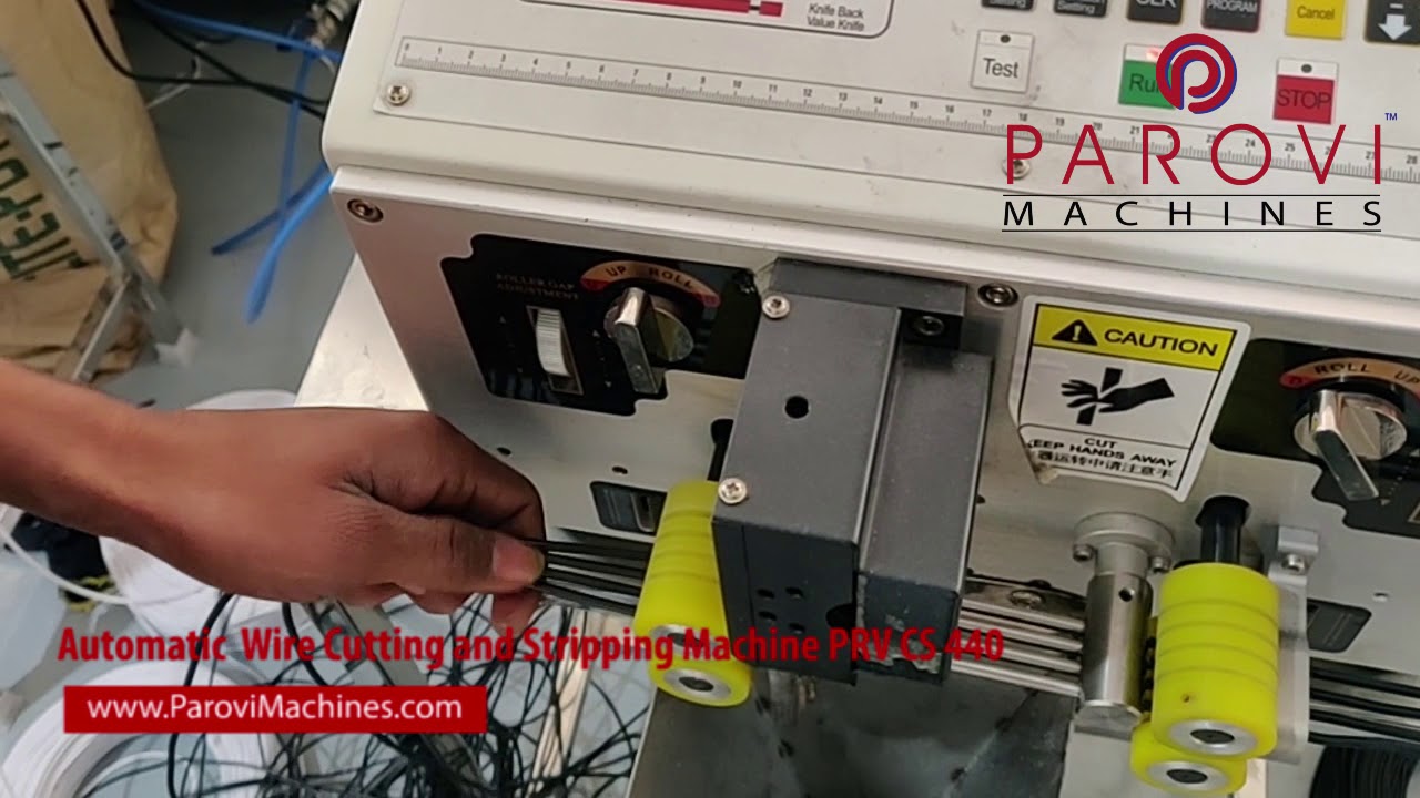 Automatic Wire Cutting and Stripping Machines for 4 Wires - YouTube