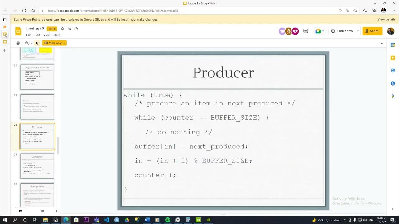 Synchronization (Producer-Consumer Problem) implementation - YouTube