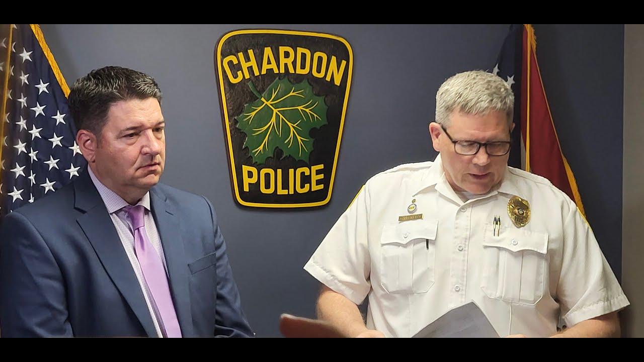 Chardon Police Hold Press Conference on Kurzinger Murder - YouTube