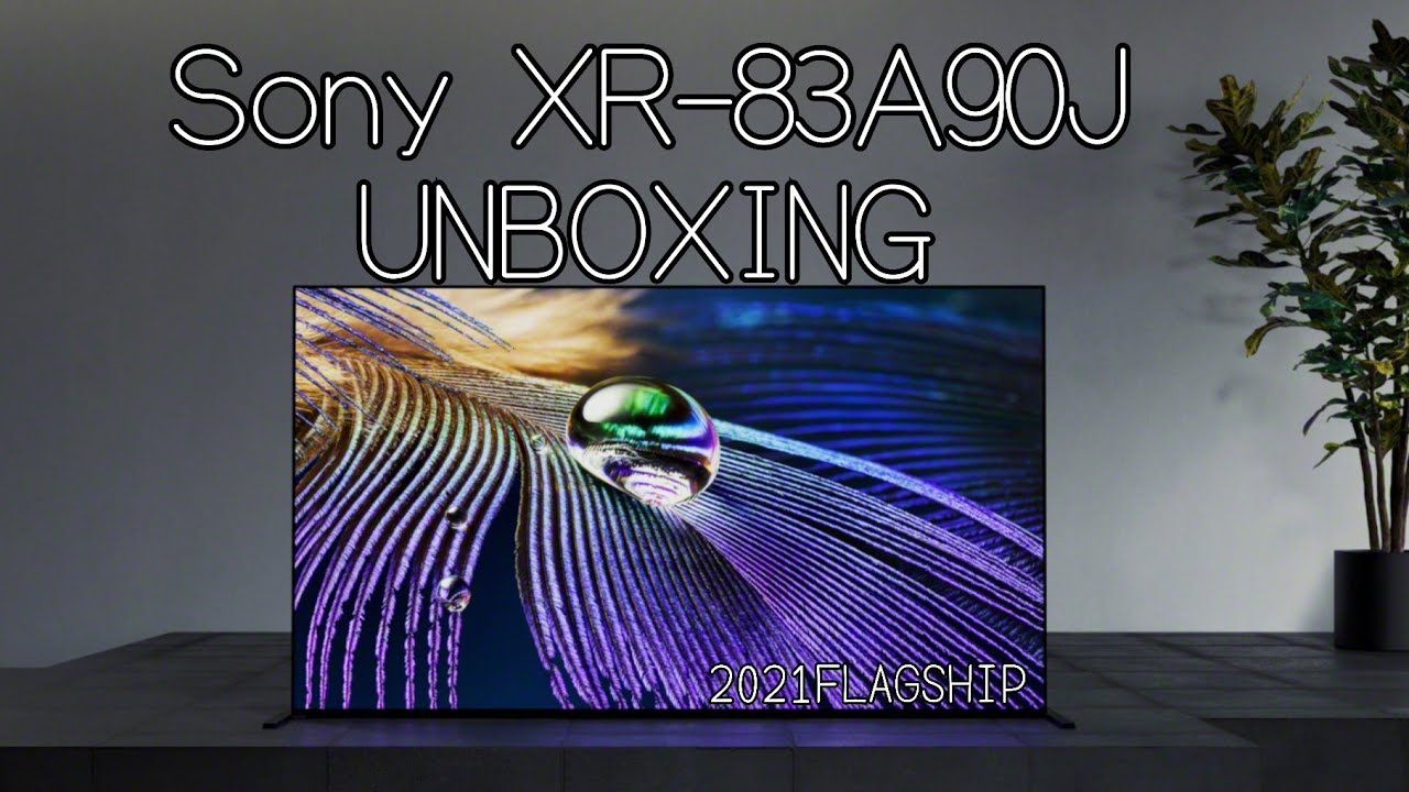 Sony XR-83A90J • Quick Unboxing • Flagship Oled Of 2021 • King Of Tv's ...