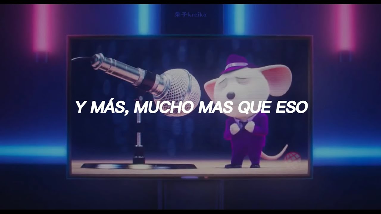 Canción que canta el ratón de SING ^^ - YouTube