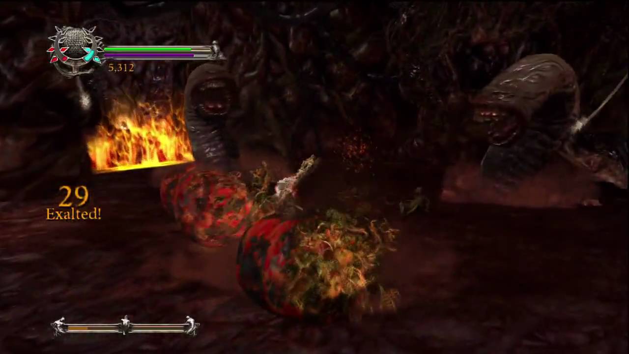 Let's Play Dante's Inferno [15] Worms suck - YouTube