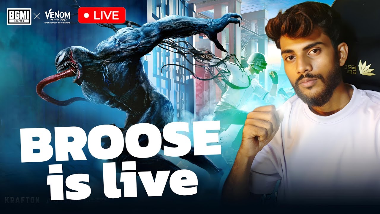 BROOSE IS LIVE 🐎HIGHEST KILLS BREAK OUR RECORD | BGMI LIVE | ROAD TO 3K ...