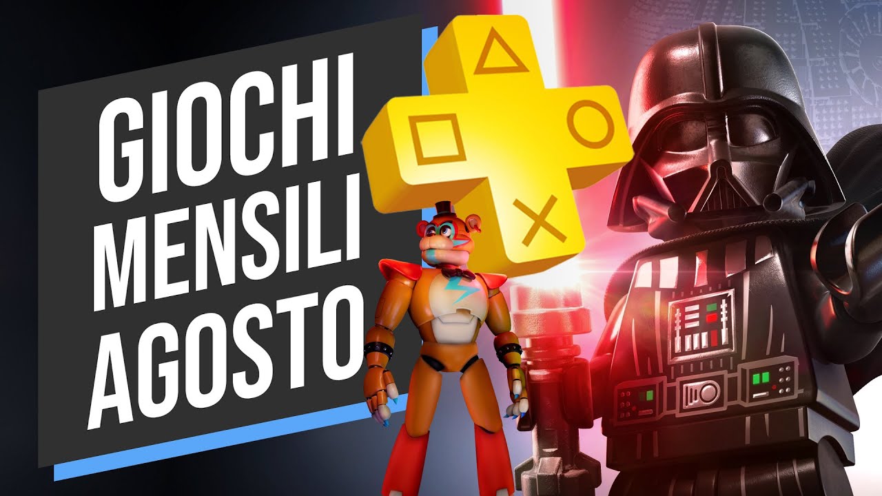 PLAYSTATION PLUS: i GIOCHI MENSILI di AGOSTO 2024 - YouTube