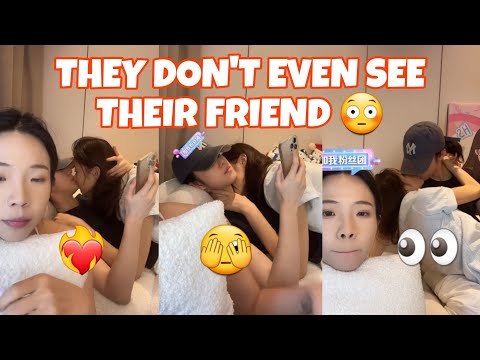 Can't Stop Kissing Even With Friends Around 😳❤️‍🔥 Shao Re Hu Shuo ❤️ GL WLW 🏳️‍🌈