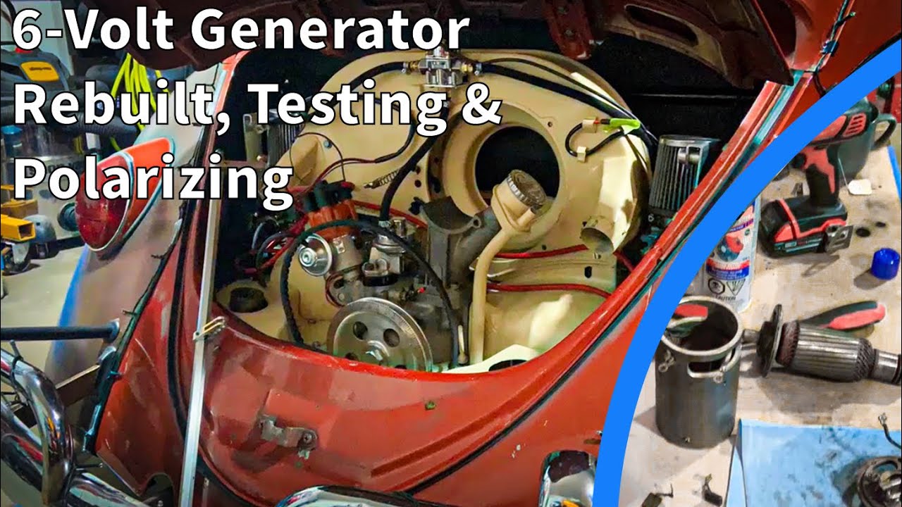 VW Beetle | Rebuilding the 6V Generator - YouTube
