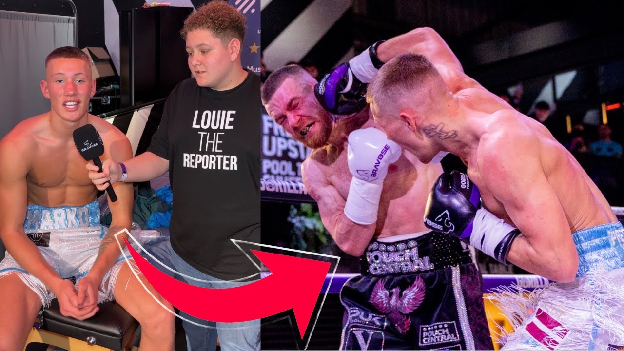 “I AM THE BEST INFLUENCER BOXER” Marko vituk instant post fight ...