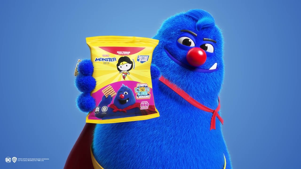 Mamee Monster DC Super Heroes - YouTube