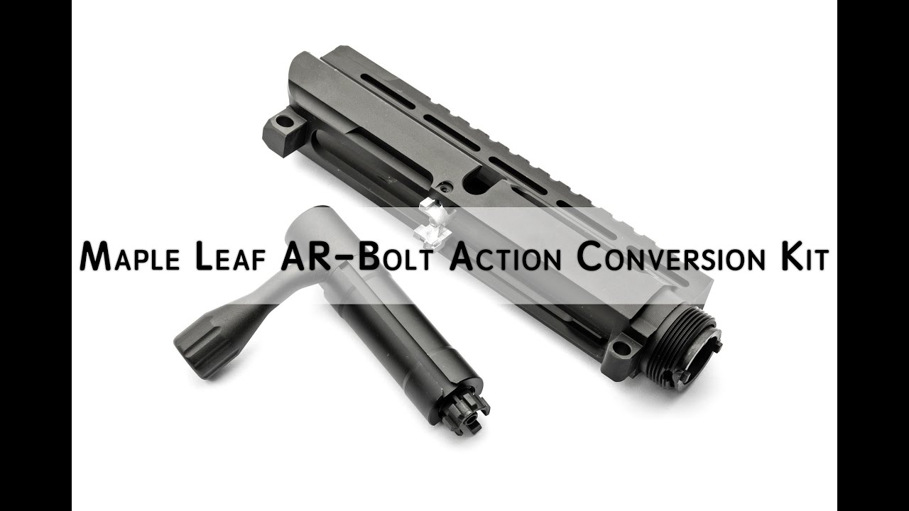 【AST】Maple Leaf AR-Bolt Action Conversion Kit For VFC AR/M4 V3 GBB ...