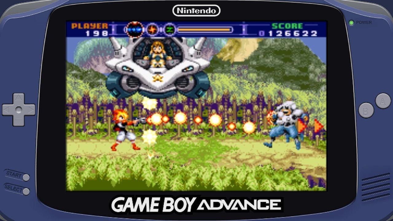 Gunstar Super Heroes (Game Boy Advance - Treasure - 2001) - YouTube