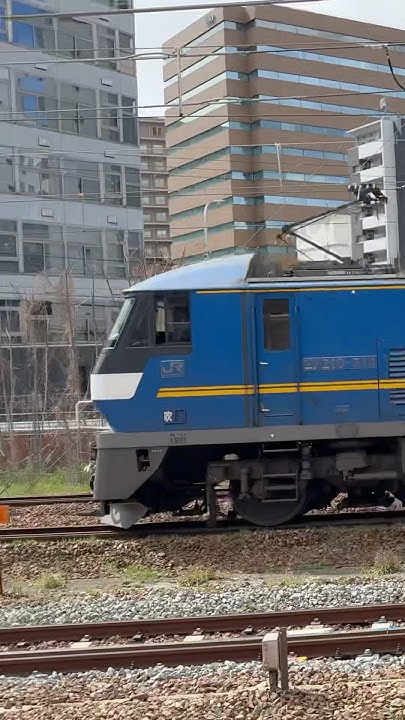 EF210-312【吹】5085ﾚ JR新大阪駅定通 2025.4.3 #貨物列車 - YouTube