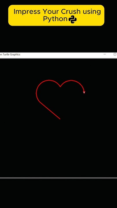 Impress Your Crush Using Python ️🐍 #python #shorts - YouTube