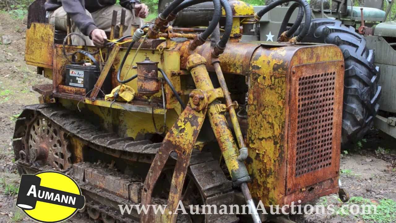 Clark Airborne Crawler Tractor - Ken Avery Antique Tractor Collection ...