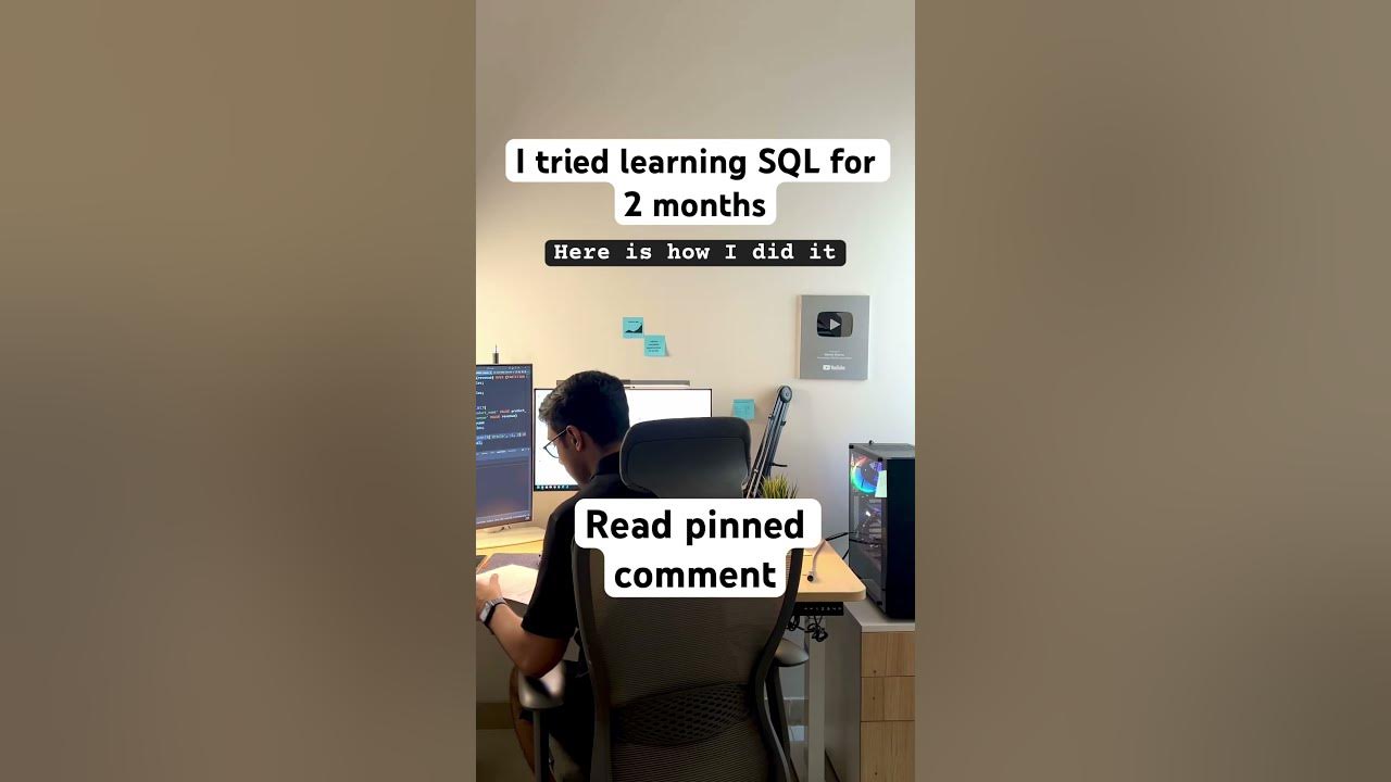 I tried learning SQL for 2 months, and here's how I did it My Journey & Roadmap to Success - YouTube