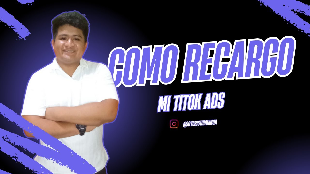 COMO RECARGAR MI TITOK ADS - YouTube