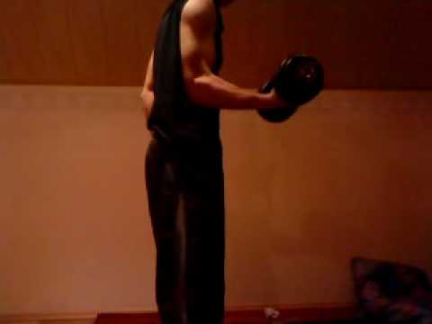 Isometric Hold Right Biceps - YouTube