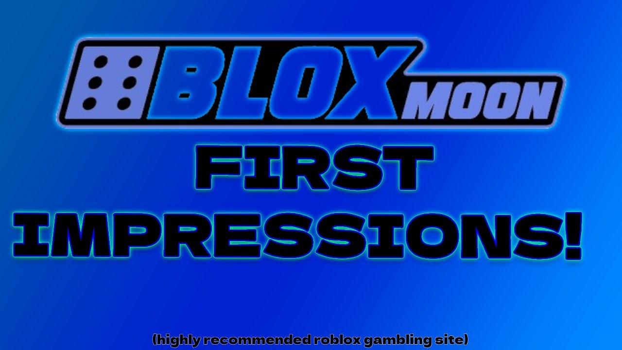 Bloxmoon first impressions! Premium ROBLOX Gambling - YouTube