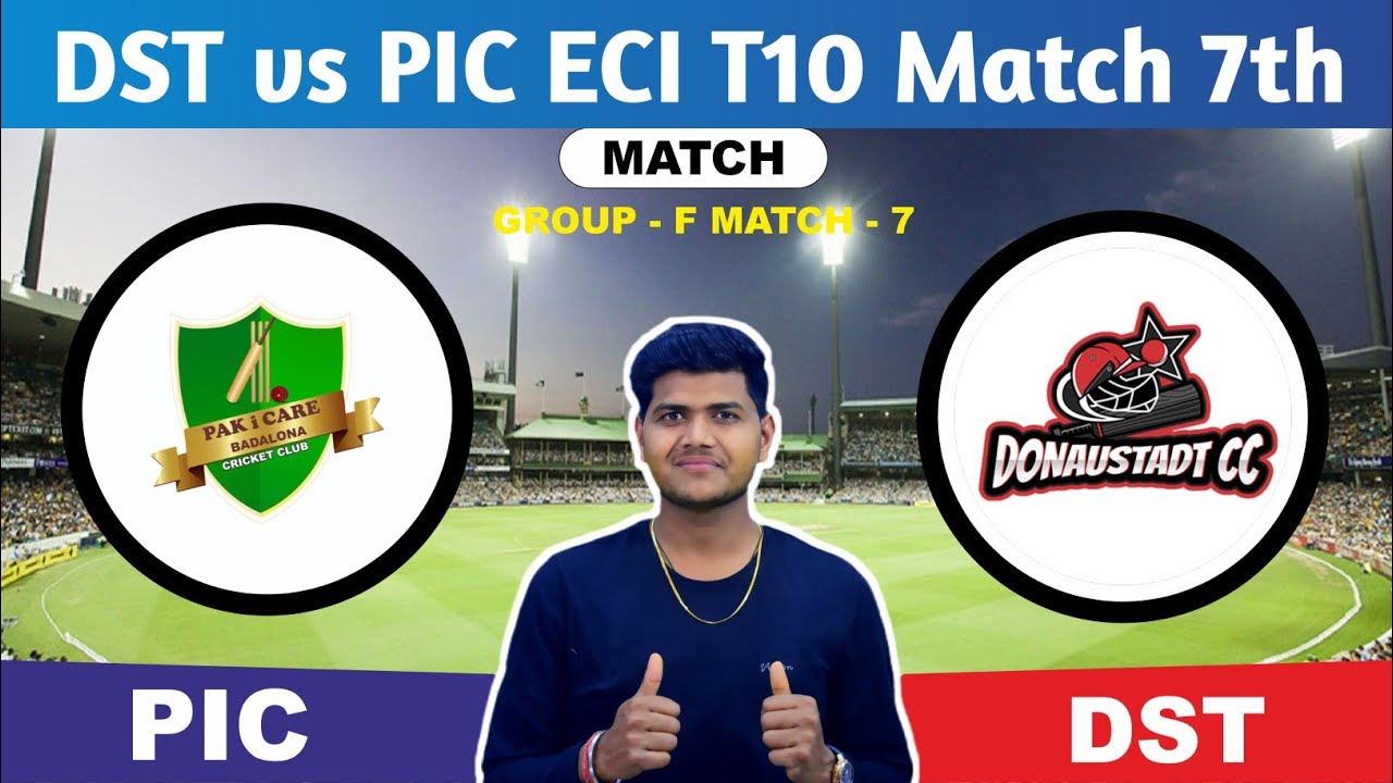 DST vs PIC || DST vs PIC Prediction || DST VS PIC 7TH ECL GROUP F MATCH ...