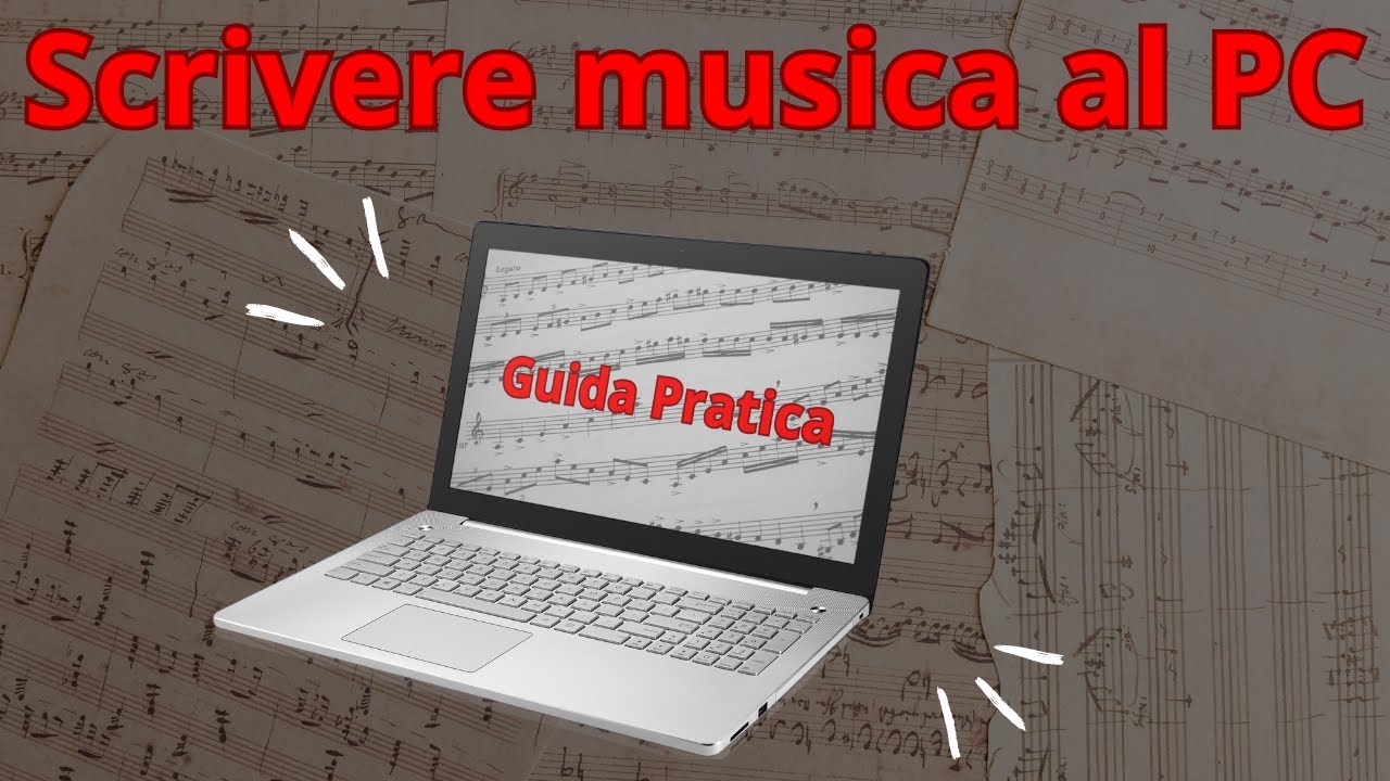 Come scrivere musica al PC - Guida Musescore - YouTube