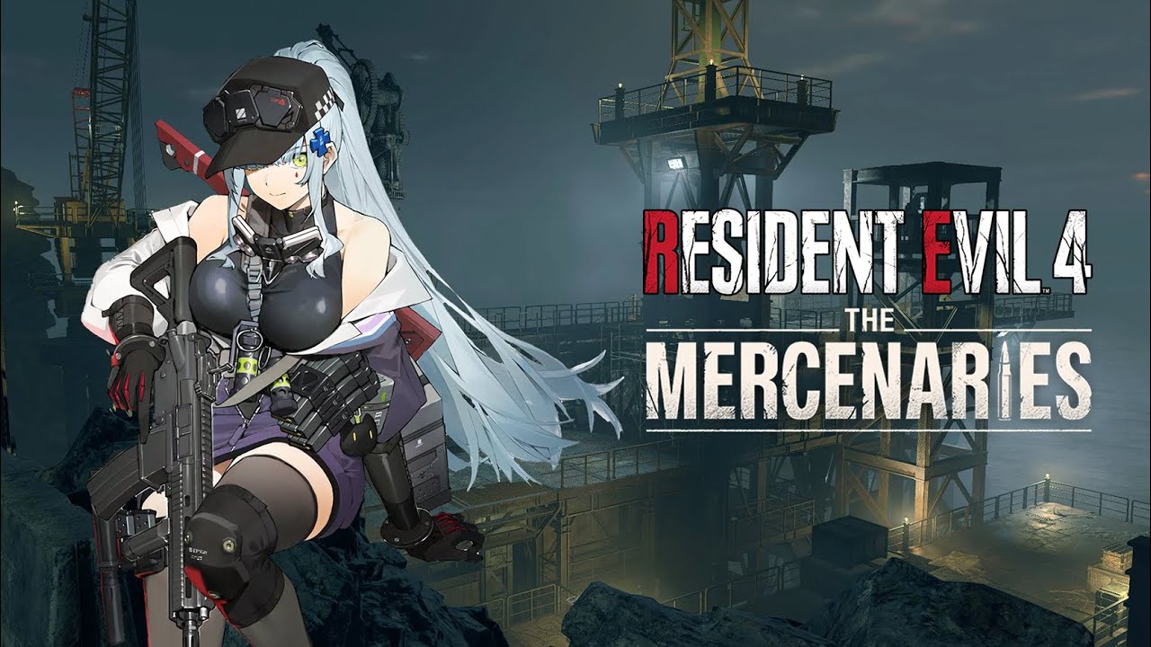 Klukai (Girls' Frontline 2) Mod Test | Resident Evil 4 Mercenaries ...