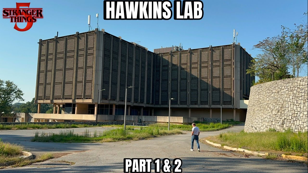 EXPLORING Stranger Things Hawkins Lab (Filming Location) *Lots of props left behind!* - YouTube
