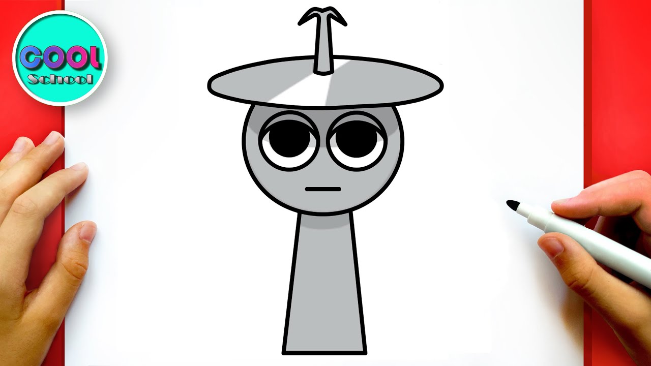 How to Draw CLUKR | Incredibox | Sprunki | Step by step | Easy - YouTube