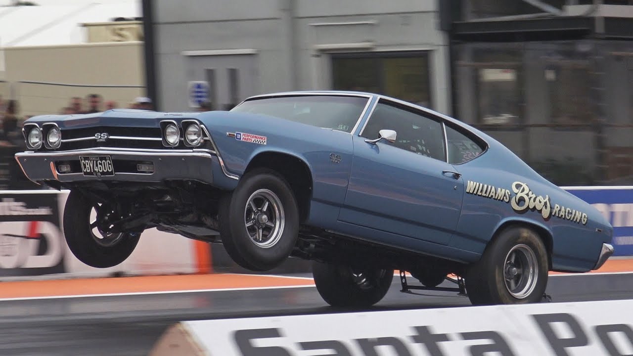 Nostalgia Super Stocks at Dragstalgia 2017 - YouTube