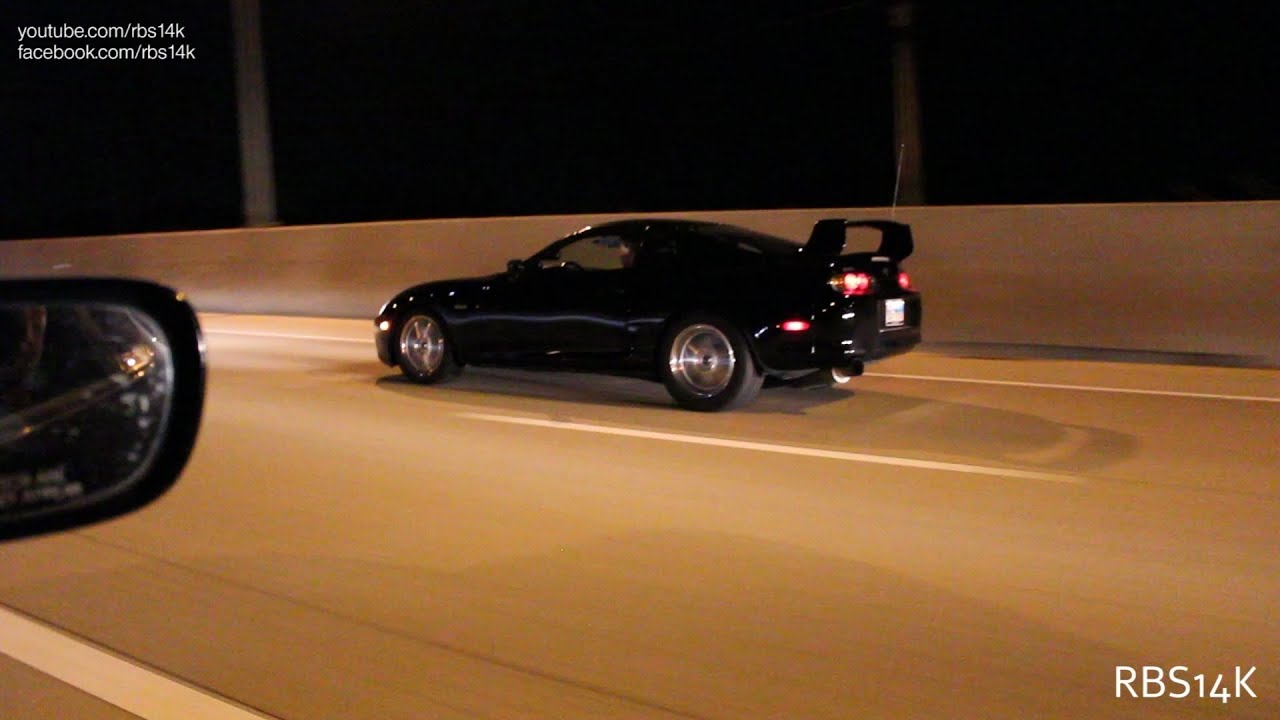 700 HP Toyota Supra vs 730 HP Supra vs LS3 Z28 Camaro - YouTube