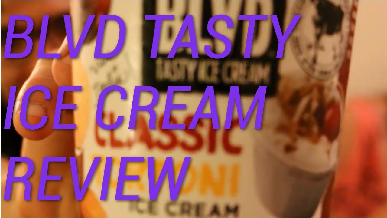 BLVD Tasty Ice Creams Classic Tortoni Review - YouTube