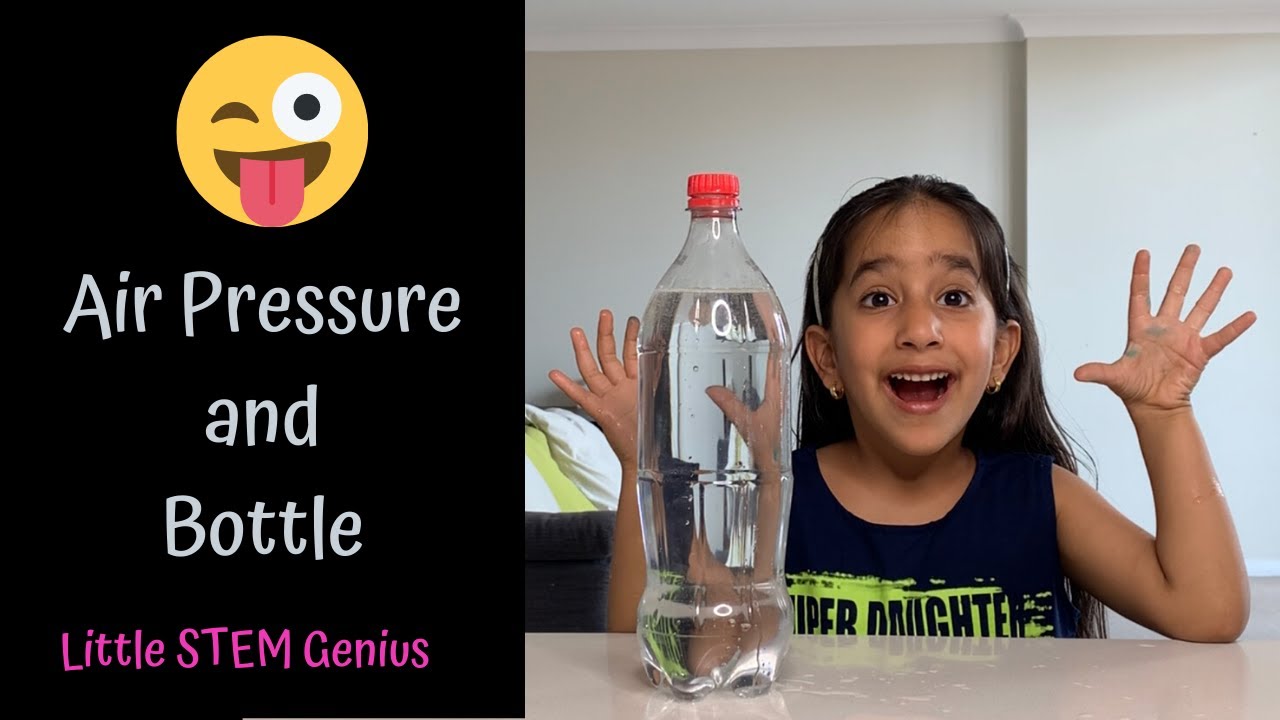 Air Pressure and Bottle | Easy Science Experiment for Kids - YouTube