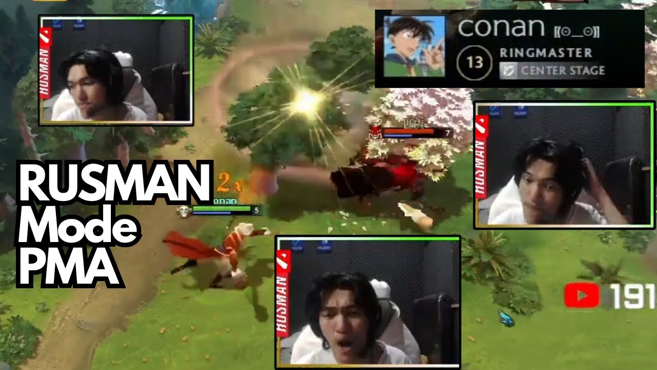 Rusman Mode Super Ultra PMA Kena DarkSystem Dapet Support Conan ...