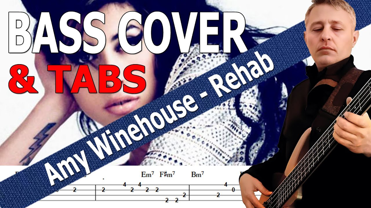 Amy Winehouse - Rehab (Bass Cover) + TABS - YouTube