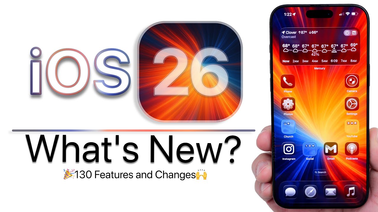 iOS 26 - Everything New! - YouTube
