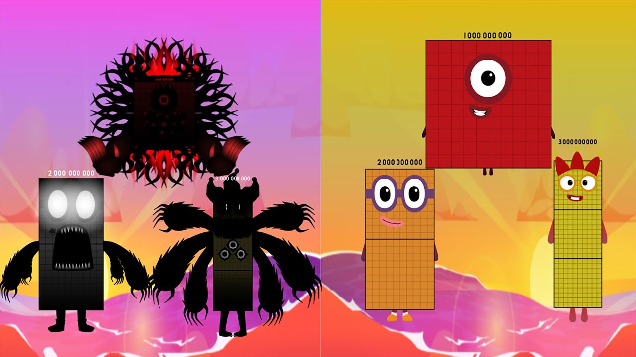 The Ultimate UBD Units Millions (1M - 1M) vs Numberblocks Band Re Take ...