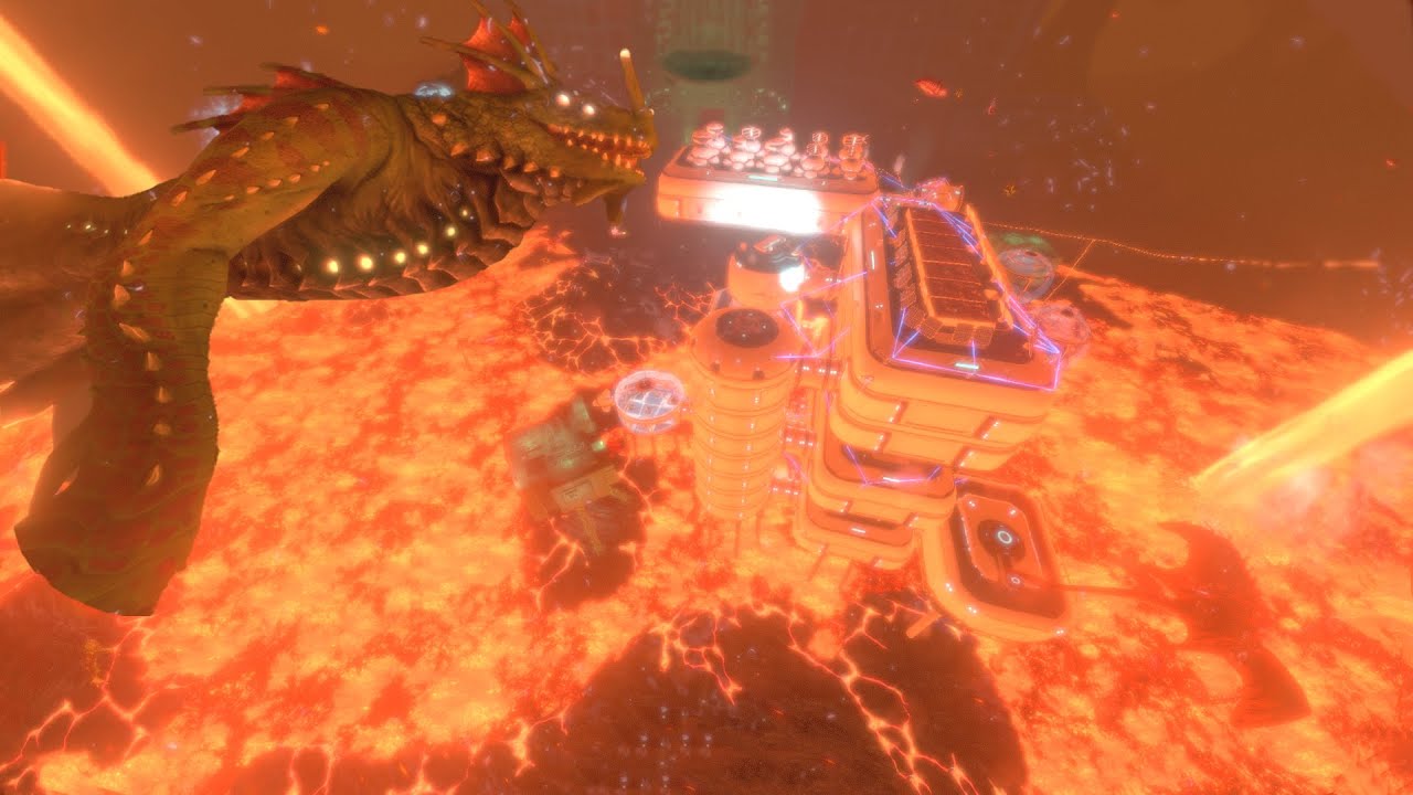 Subnautica bilding a Lava Zone Base (No Commentary) - YouTube
