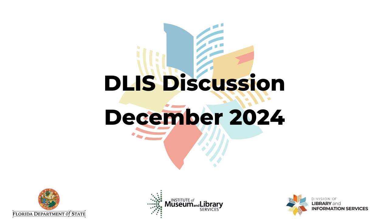 DLIS Discussion December 2024 - YouTube