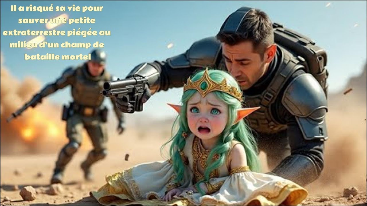 Une petite alien piégée… il a traversé le feu pour elle | science ...