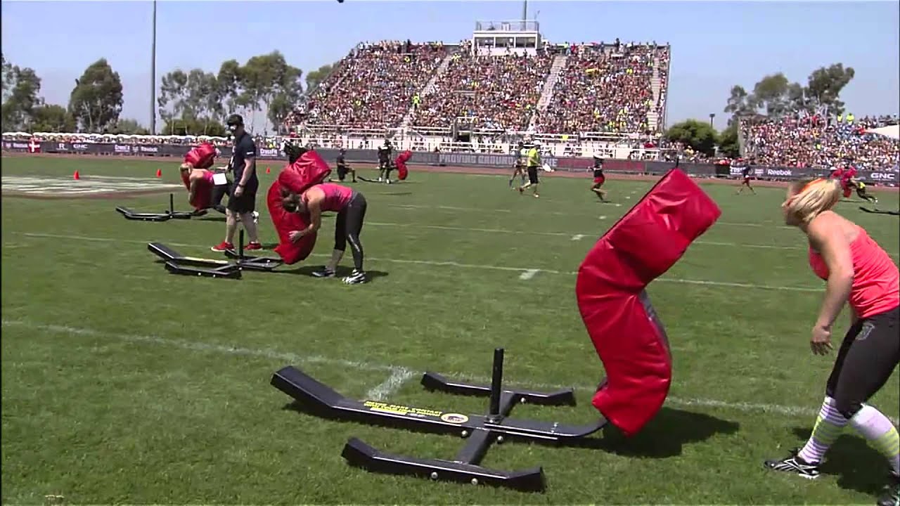 Crossfit Games 2012 - Sprint Rope Sled - WOMEN heat 2 - Best of ...