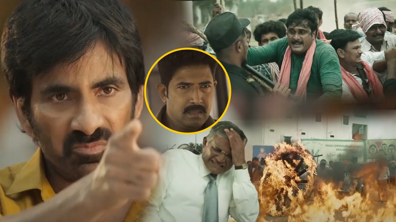 Ravi Teja Powerful Warning To Venu Tottempudi Police Officer || Ramarao ...