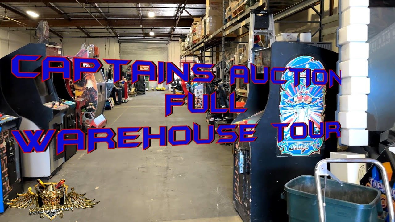 Captain's Auction Warehouse: An Exclusive Tour - YouTube