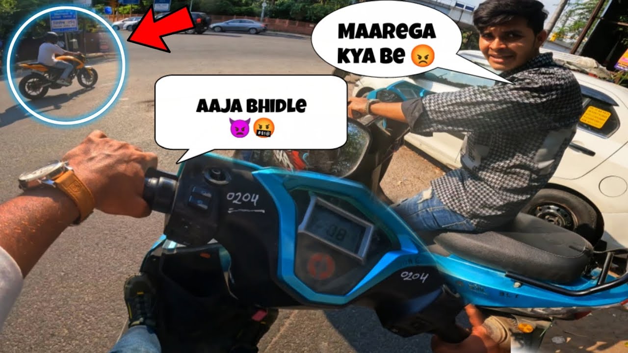 Blora vs Blerry 🤬 | Rc Mil Gai🔥 | Battery Khatam Scooty me #motovlog ...