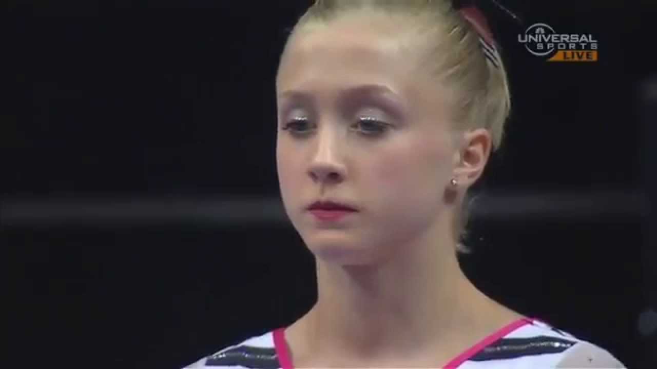 Bailie Key - 2015 P&G Gymnastics Championships Day 1 - Beam - YouTube