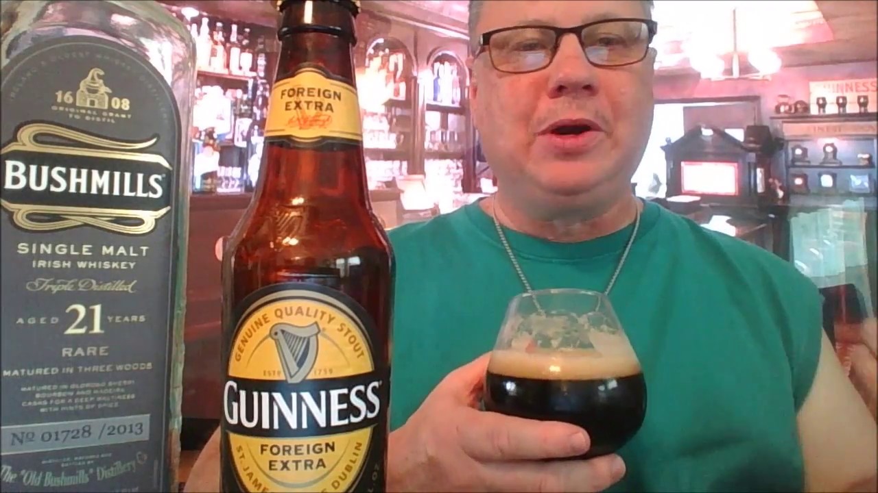 Guinness FES And Bushmills 21 Year Old Single Malt! - YouTube