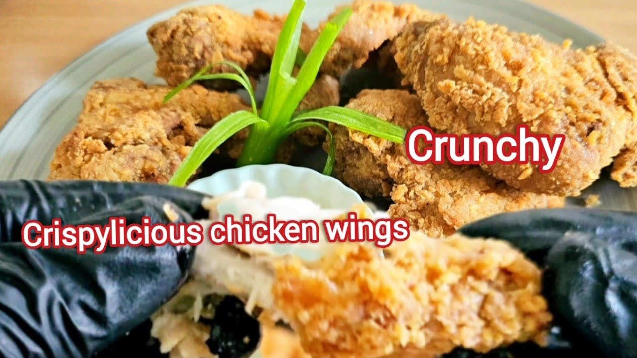 #78.SUPER CRISPY LICIOUS CHICKEN WINGS/SECRET HOW CRISPY CHICKEN WINGS ...