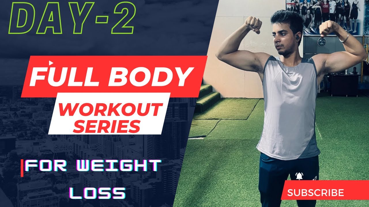FULL BODY WORKOUT SERIES FOR WEIGHT LOSS/ DAY-2 (15 minutes nonstop ...