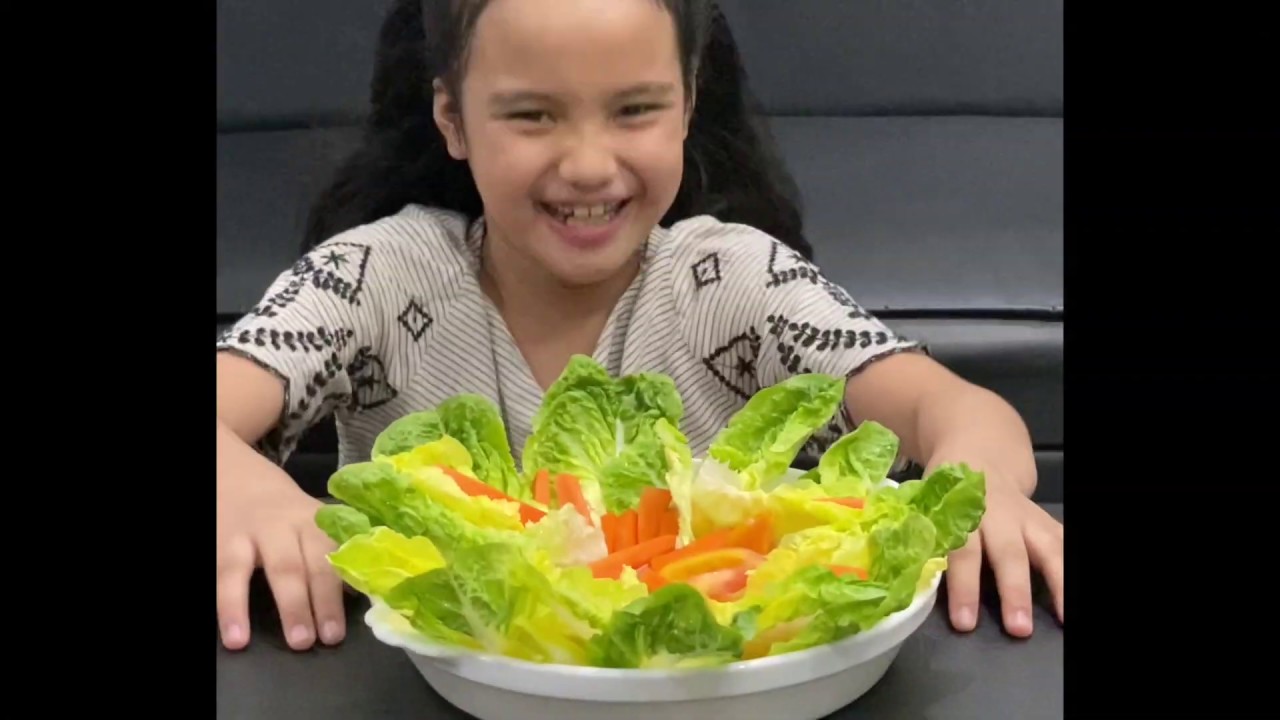 Vegetable Mukbang - YouTube